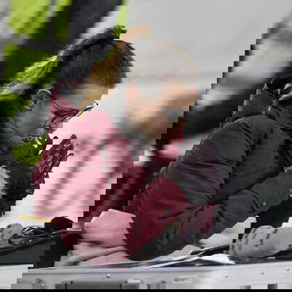 Zigarette Laura Wontorra Raucht Fotos | IMAGO