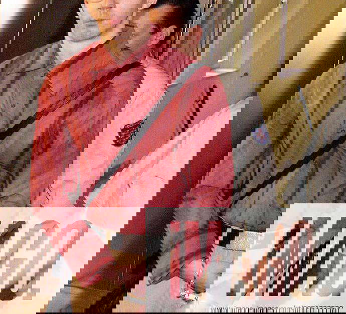 Angeklagter Hendrik Möbus (GER) vor Prozessbeginn in