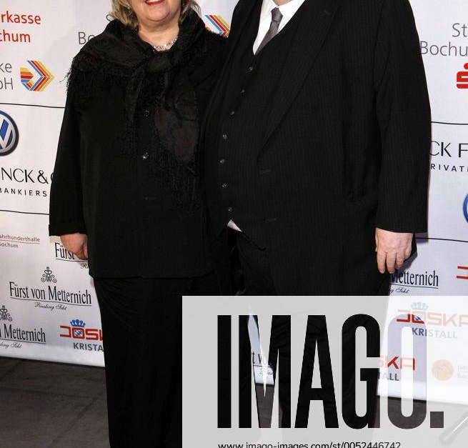 Schauspieler Dieter Pfaff mit Ehefrau Eva Maria anlässlich des Steiger ...