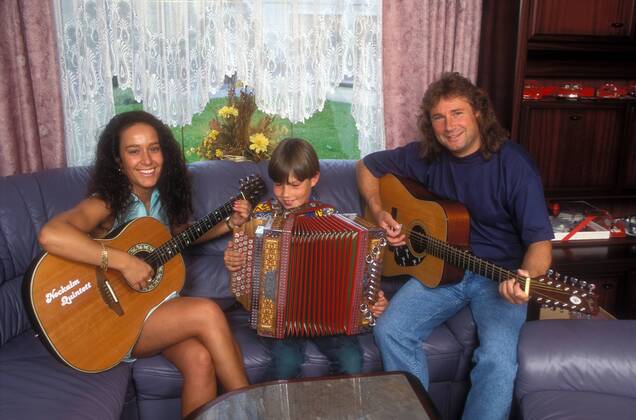 Gottfried Würcher mit Freundin Simone Ofner !AUFNAHMEDATUM
