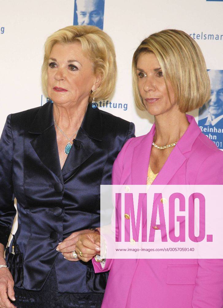 Elisabeth Liz Mohn und Brigitte Mohn 06 11 thg Liz Mohn (li.) mit ihrer ...