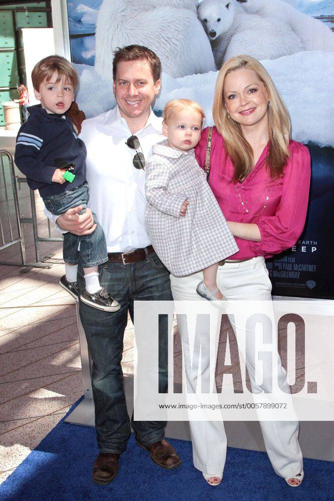 Marisa Coughlan, die Schauspielerin mit ihrem Ehemann Stephen Wallack ...