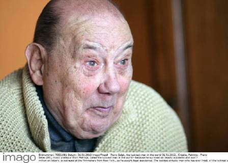 Frano Selak, the luckiest man in the world 31.01.2012., Croatia ...