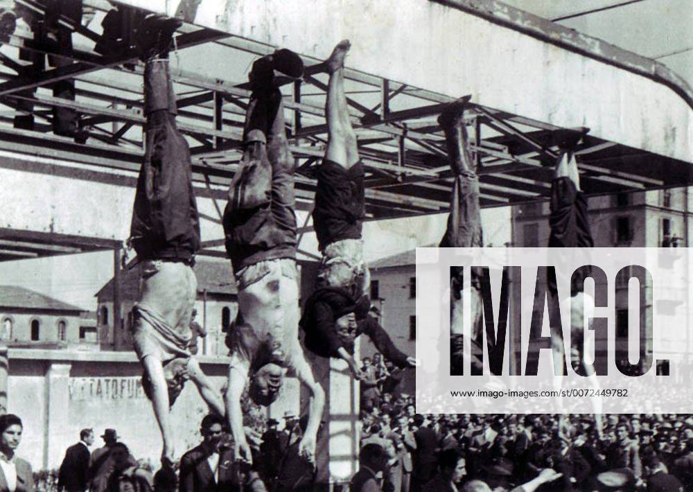 Benito Mussolini Execution Steps Of Mussolini The Boston Globe
