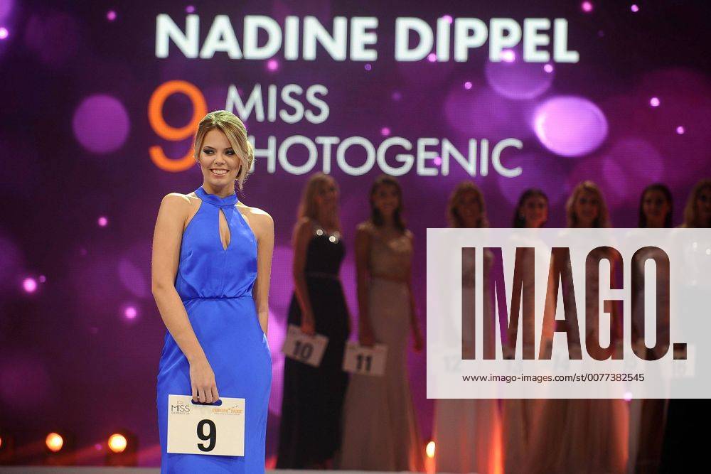 Miss Germany 2017. Die amtierende Miss Photogenetic , Nadine Dippel ...