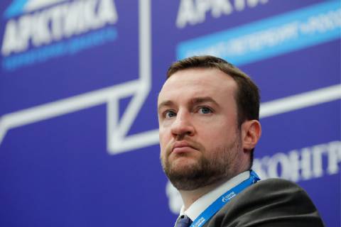 ST PETERSBURG, RUSSIA - : Gazprom Neft CEO and Management Board ...