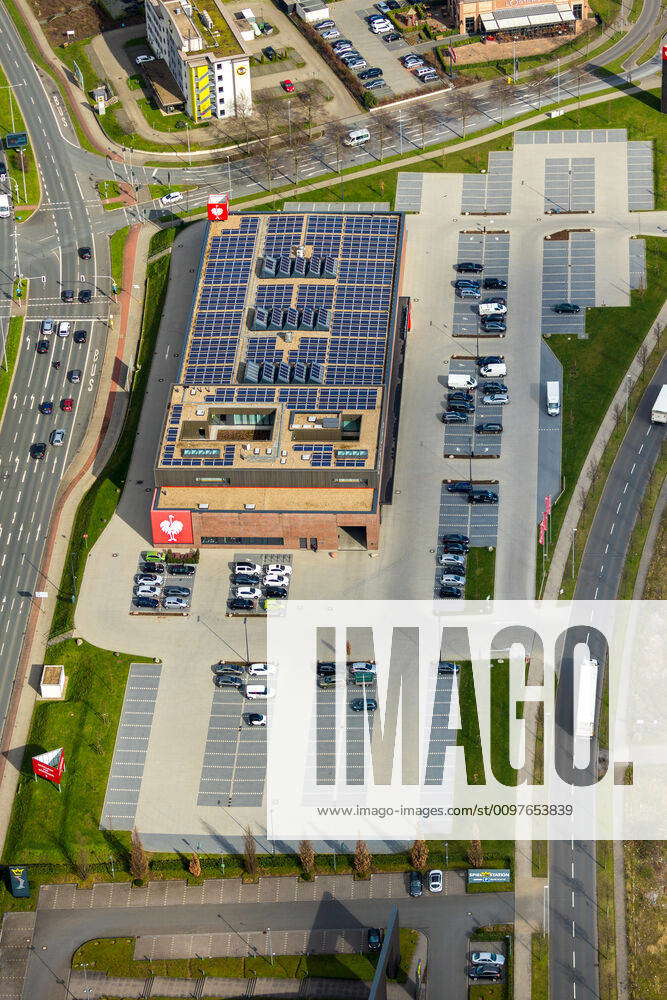 Luftbild, engelbert strauss workwearstore, Oberhausen, Ruhrgebiet ...