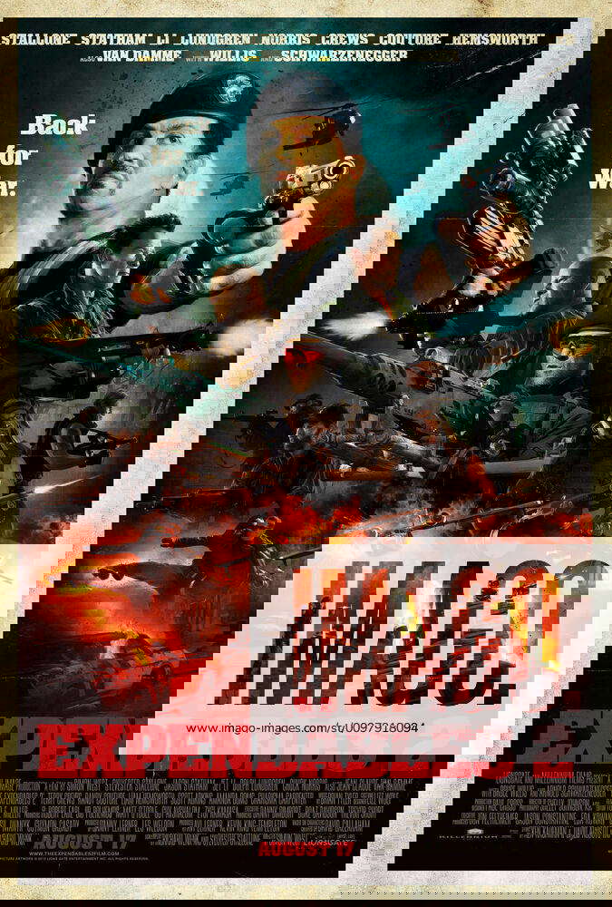 The Expendables Artwork The Expendables 2: Back For War