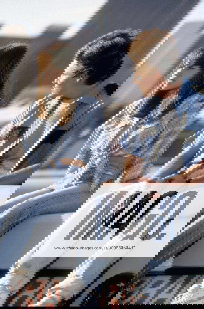 Chris Conrad And Hilary Swank The Next Karate Kid Publicity Still Of