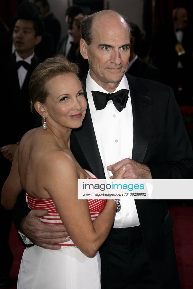 Caroline Smedvig & James Taylor Singer & Wife 79th Academy Awards ...