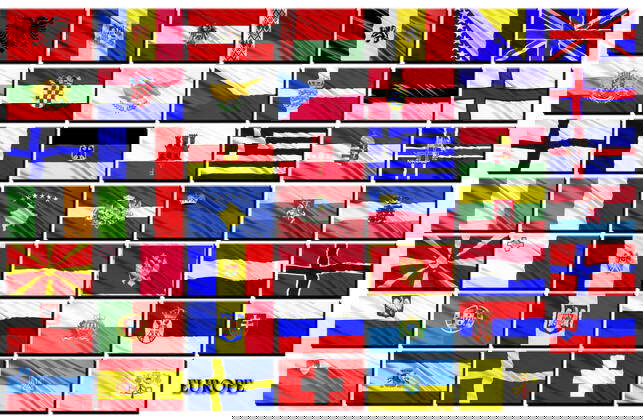 Flags Of European Countries With Their Names Flags Of European