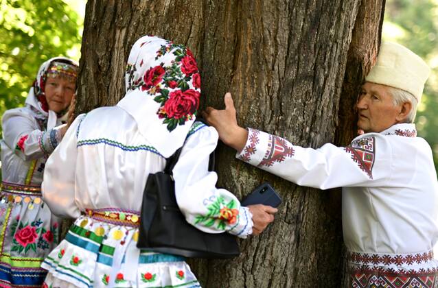 Mari People Russia Russia Traditional Mari Celebration 8220029