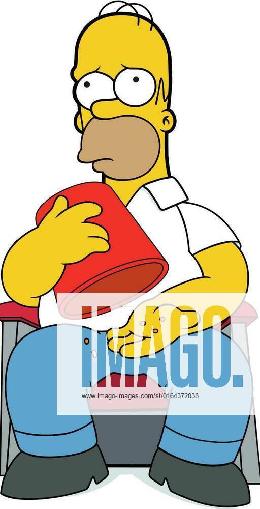 Homer Simpson Eating