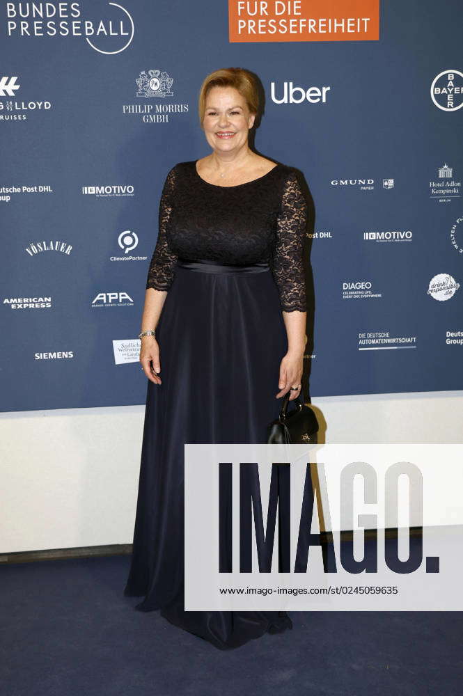 Nancy Faeser beim 70. Bundespresseball 2023 im Hotel Adlon Kempinski ...